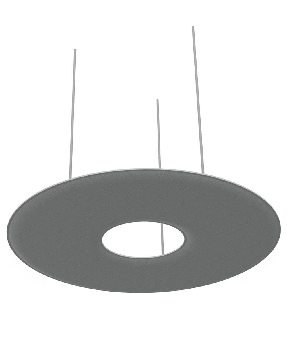 Caimi Giotto Ceiling Akustik Deckensegel, rund, mit Befestigung ...