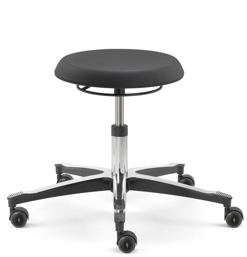 Dauphin Tec basic IS 1987_ESD | ESD Hocker mit PU Sitz