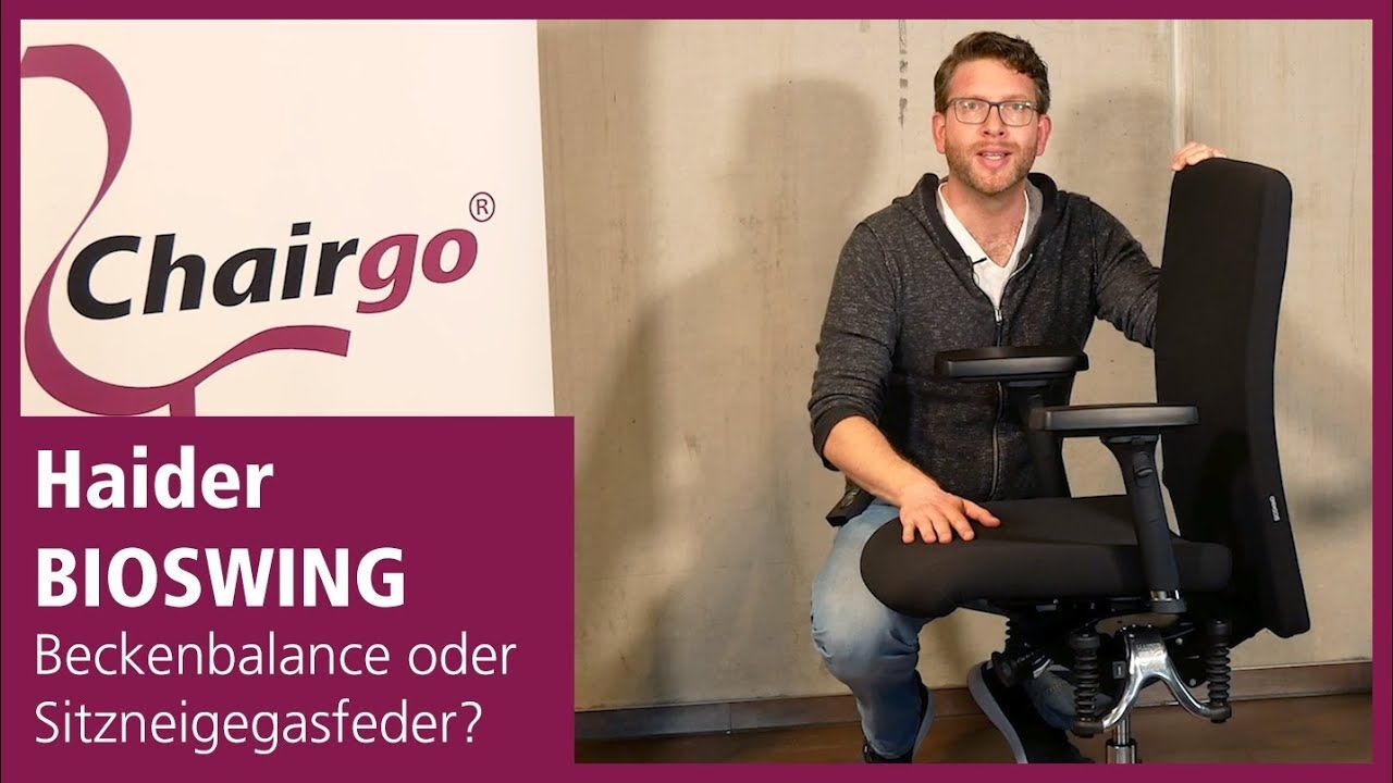 Sitzneigung bei Haider Bioswing Stühlen | Ratgeber